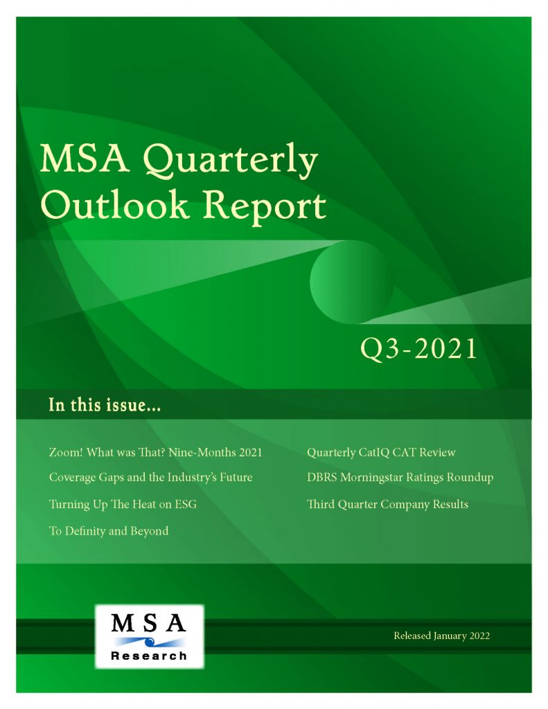 Access MSA's Q3-2021 Quarterly Outlook Report Now - MSA Research